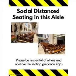 Social Distanced Seats in Ennis Cathedral - Ennis Parish